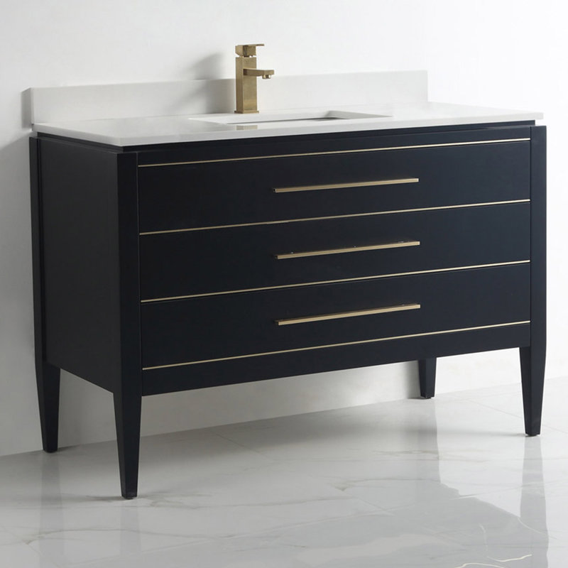 Dowell 48" Single Bathroom Vanity Base Only & Reviews | Wayfair